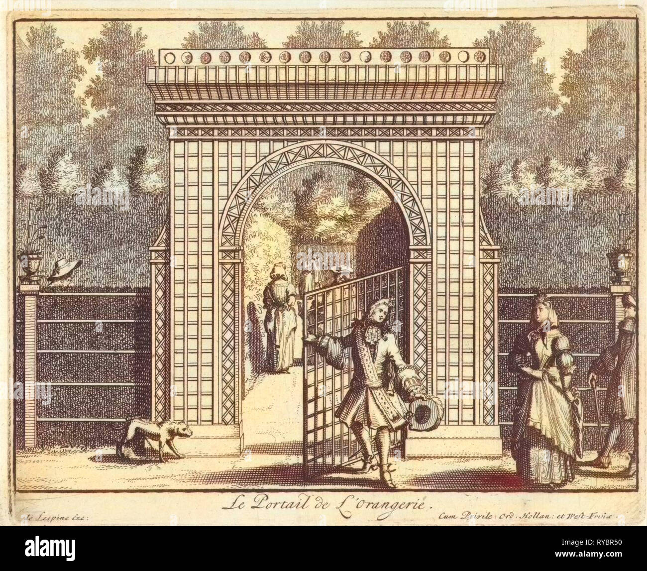 Gate orangery castle gunterstein breukelen hi-res stock photography and ...