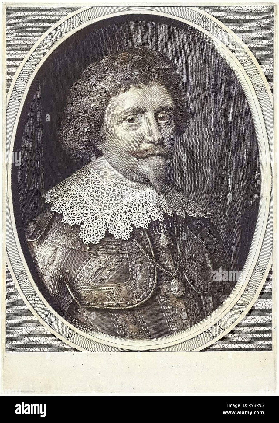 Portrait of Frederick Henry, Prince of Orange, Frederik Hendrik, prins ...