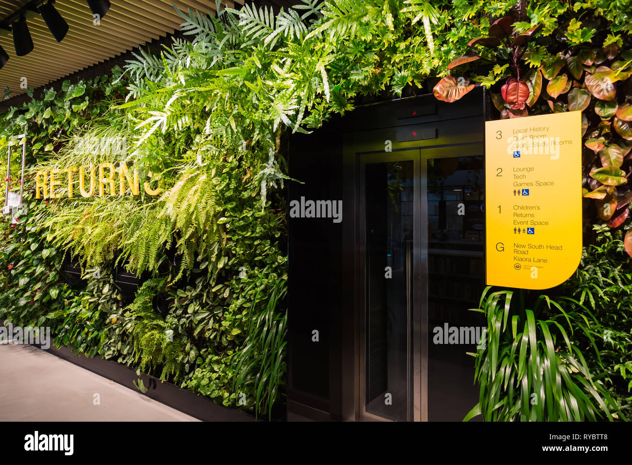 Woollahra library is totally unique in that it is surrounded by ...