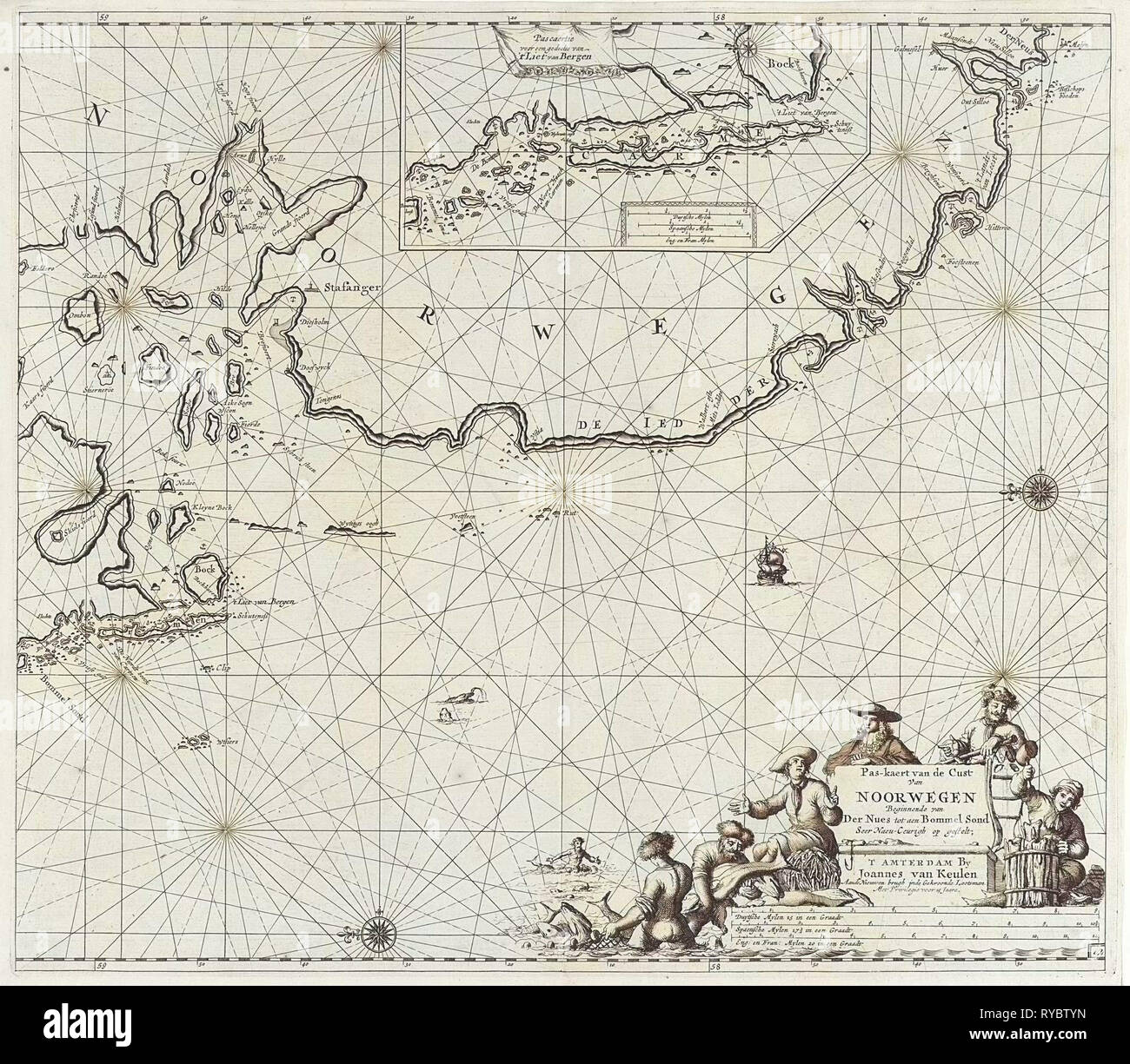 Map of seaman hi-res stock photography and images - Alamy