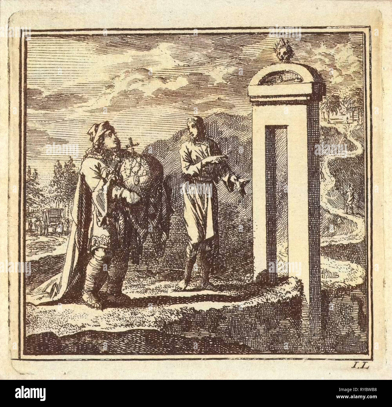 To pass through the narrow gate that leads to the narrow road, the man ...