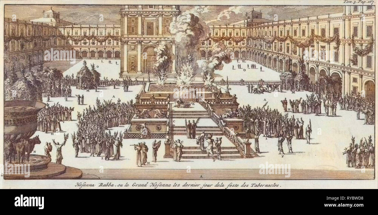 Christ on the last day of the Feast of Tabernacles, print maker: Jan ...