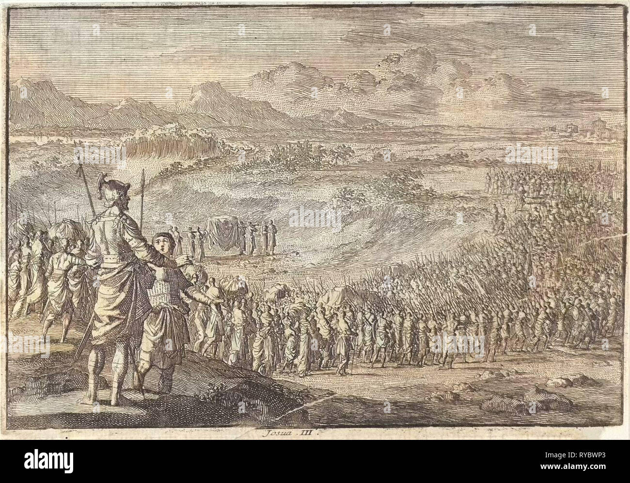 Israelites crossing jordan hi-res stock photography and images - Alamy