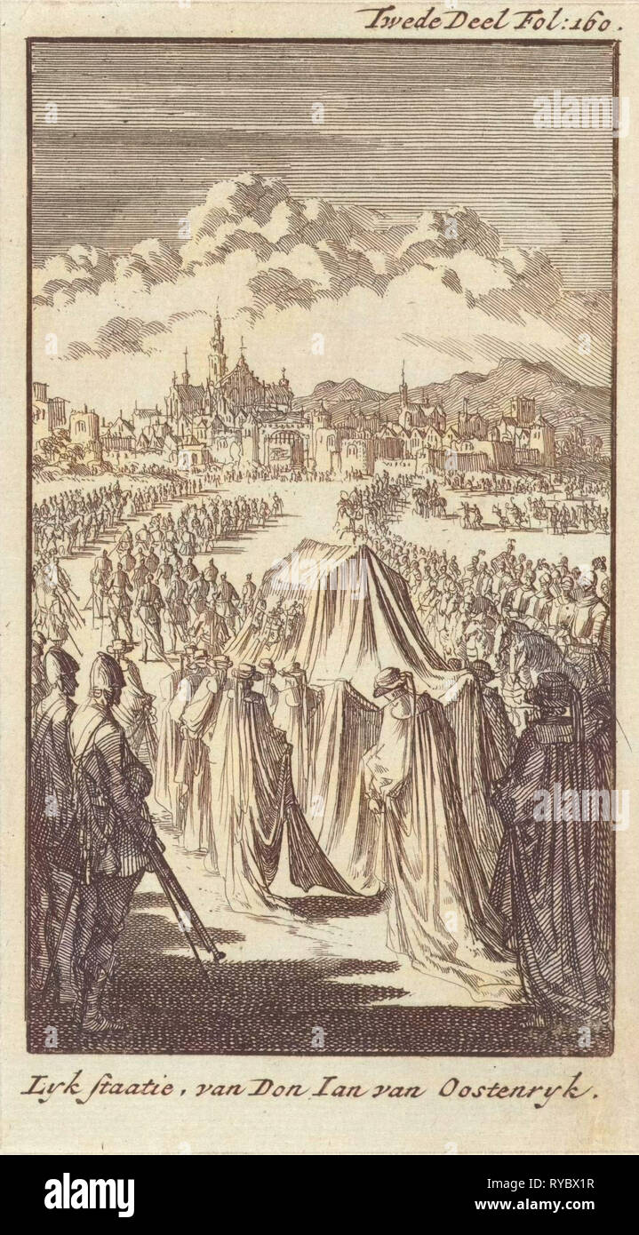 Funeral procession of Don Juan of Austria, 1574, Jan Luyken ...