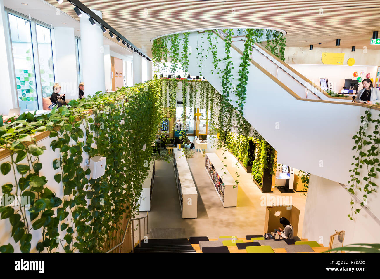 Woollahra library is totally unique in that it is surrounded by ...