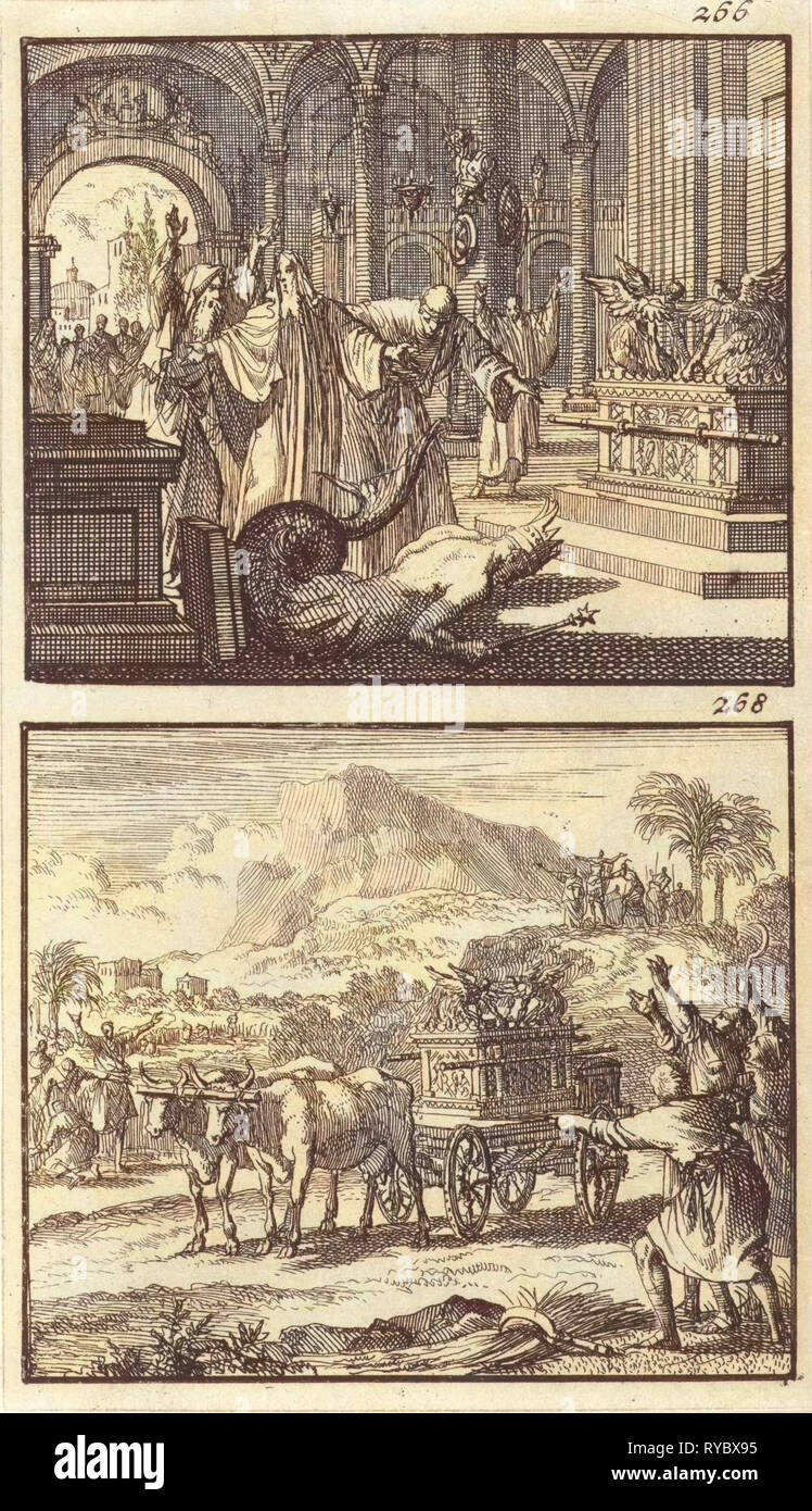 Ark of the Covenant in the temple of Dagon, Return of the Ark of the ...