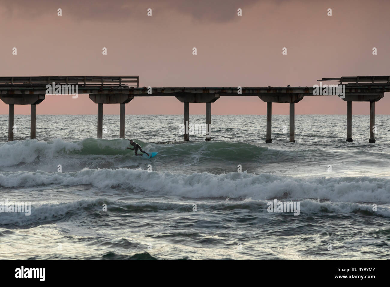 California Surfer san Diego Stock Photo - Alamy