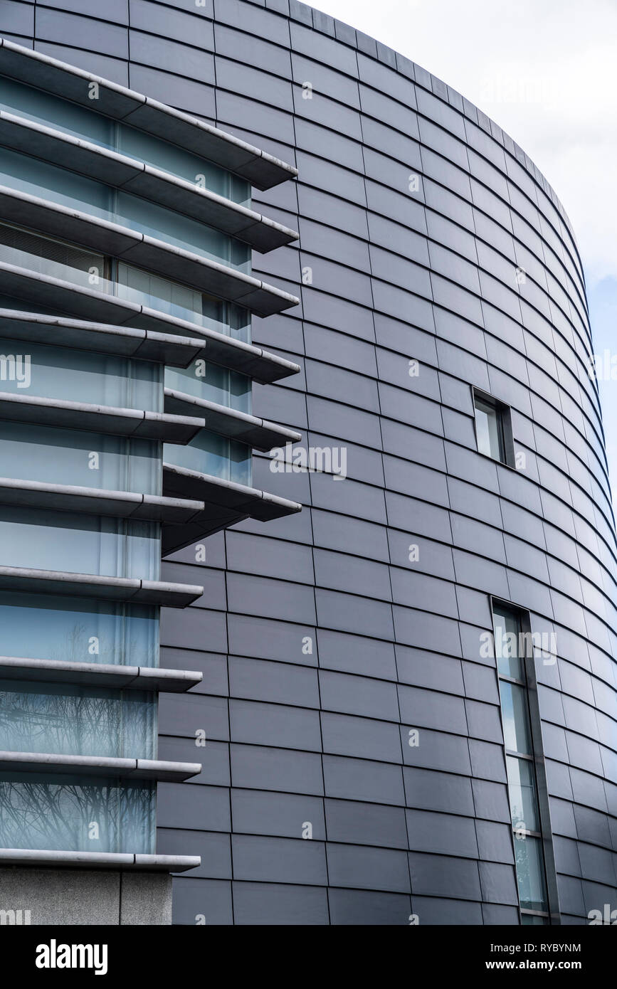 Kyoto Concert Hall, Sakyo-Ku, Kyoto, Japan. Built in 1995. Designed by ...