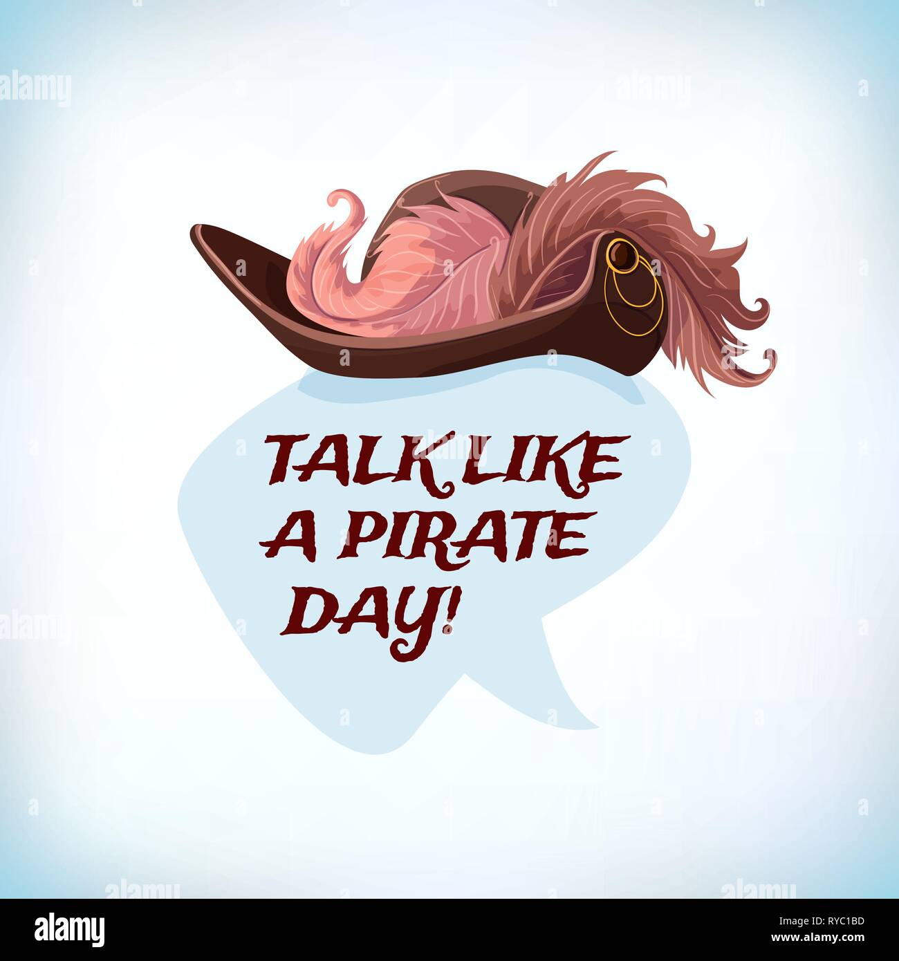 Captain for a day Stock Vector Images - Alamy