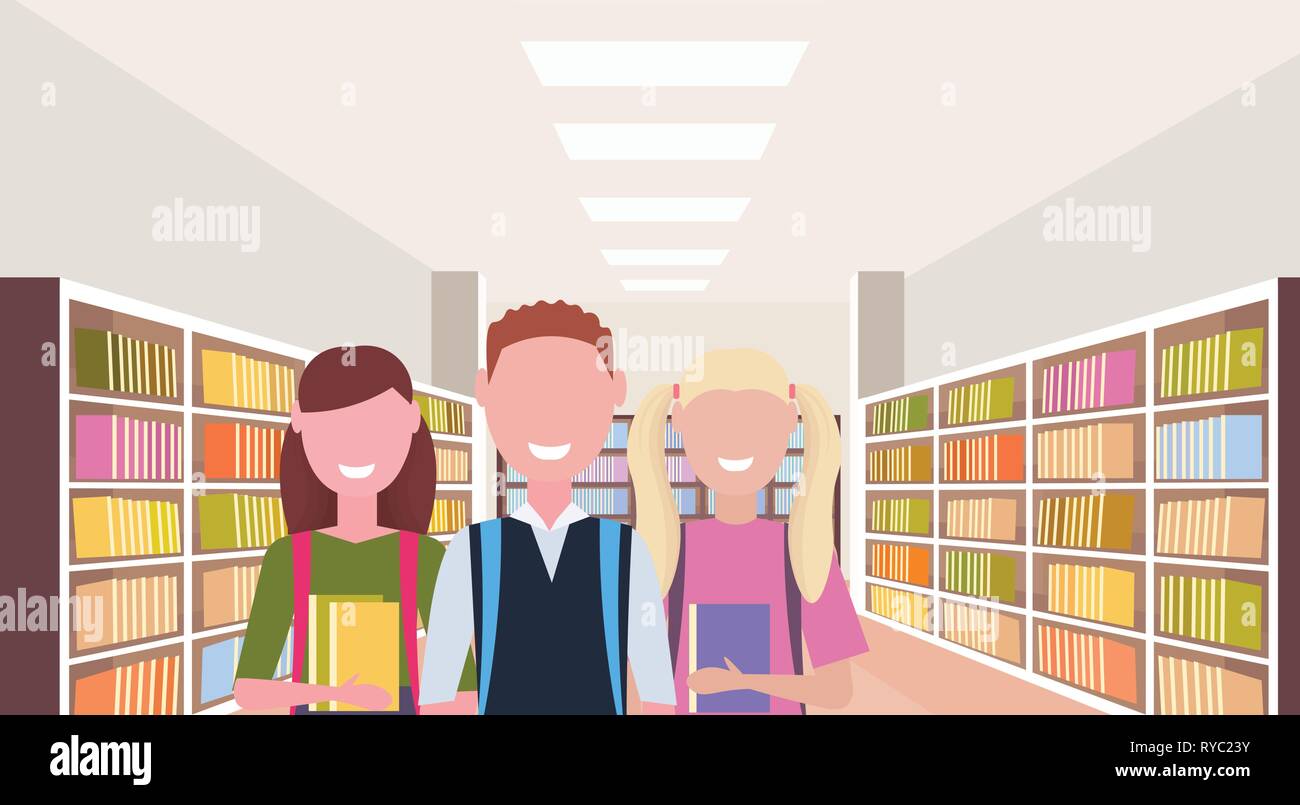 Cartoon interior library hi-res stock photography and images - Alamy