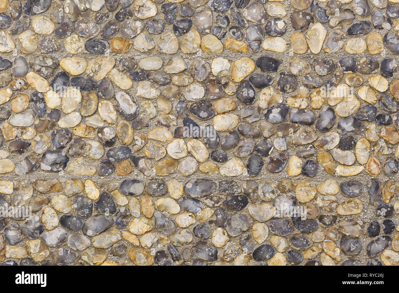 Dressed flint cobbles hi-res stock photography and images - Alamy