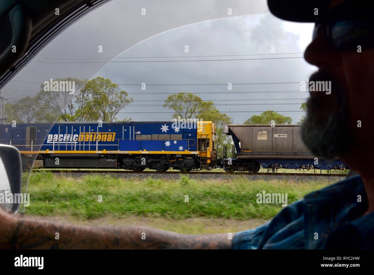 Train drivers view hi-res stock photography and images - Alamy