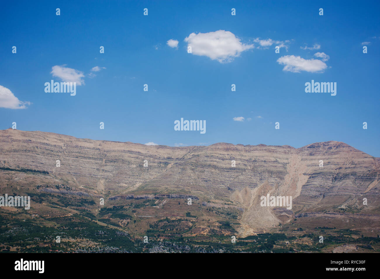 Mount Sannine Lebanon Middle East Stock Photo - Alamy