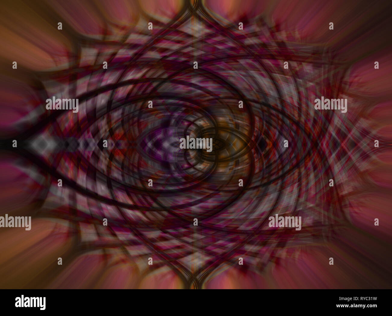 Fractal texture wallpaper, abstract flower. Swirl, twirl effect flowery ...
