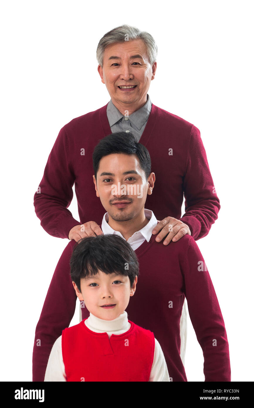 Three generations together Stock Photo - Alamy