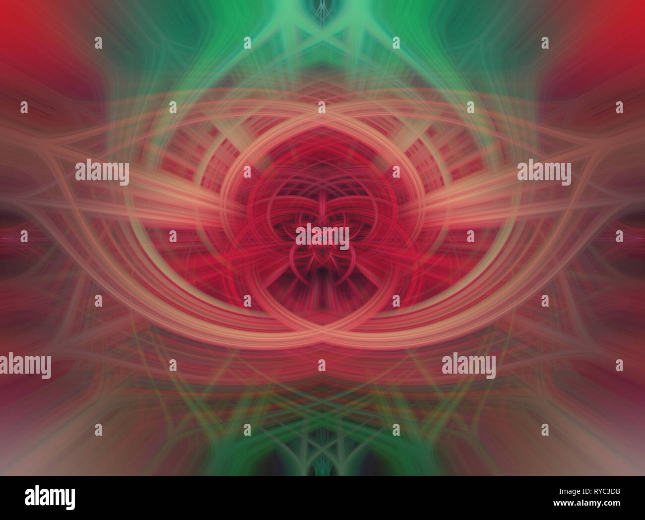 Fractal texture wallpaper, abstract flower. Swirl, twirl effect flowery ...