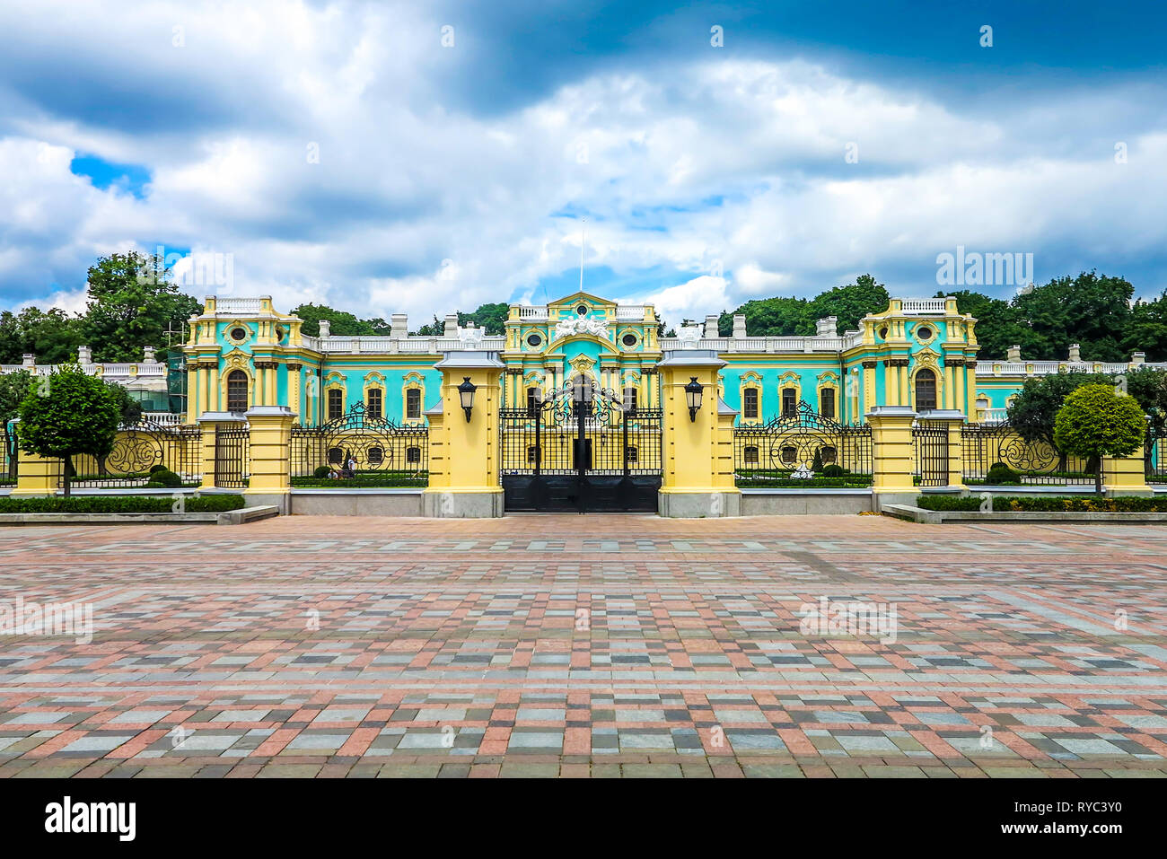 Kiev Mariyinsky Palace Official Ceremonial Residence of the President ...