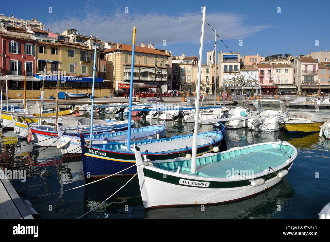 Cassis, the port Stock Photo - Alamy