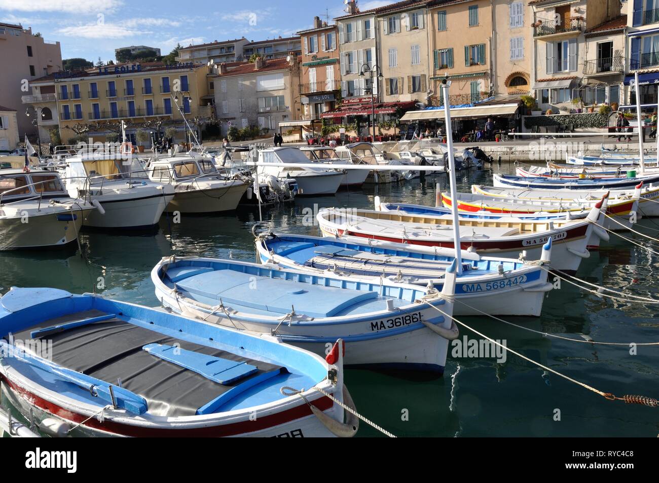 Cassis, the port Stock Photo - Alamy