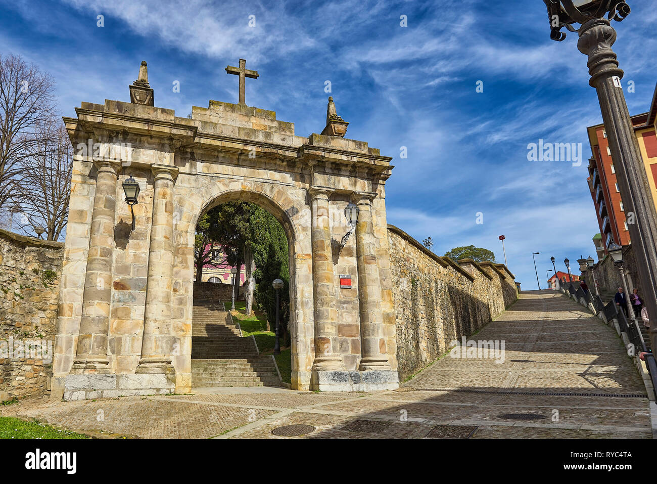 Mallona stairs hi-res stock photography and images - Alamy