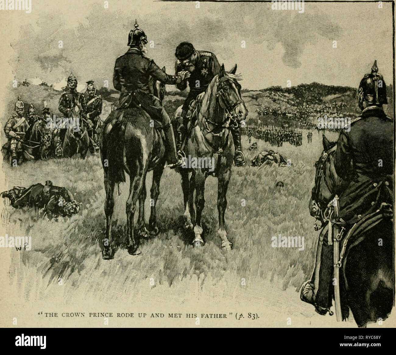 "Battles of the nineteenth century" (1901 Stock Photo - Alamy