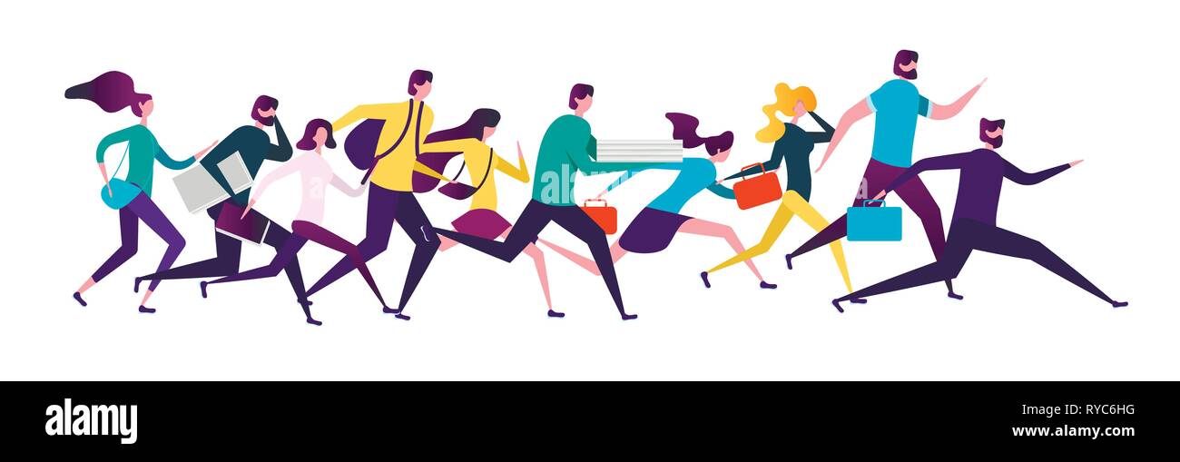 Businessperson career Stock Vector Images - Alamy