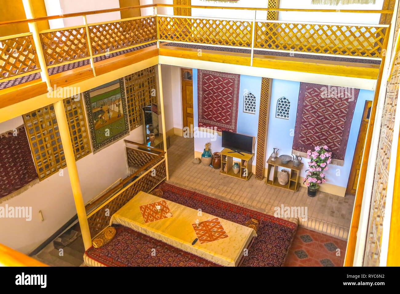 Khiva Old Town Common Traditional Architecture Residential Apartment ...