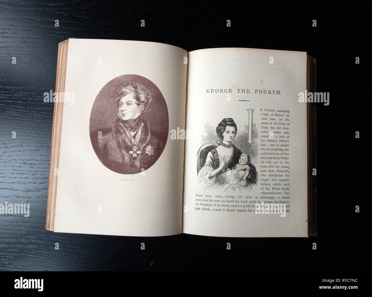 inside illustration in a book called Thackeray’s Works by William ...