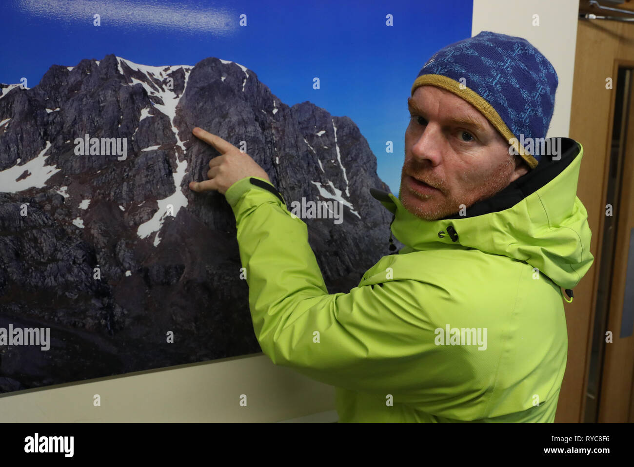 Donald Paterson, deputy team leader of Lochaber Mountain Rescue Team ...