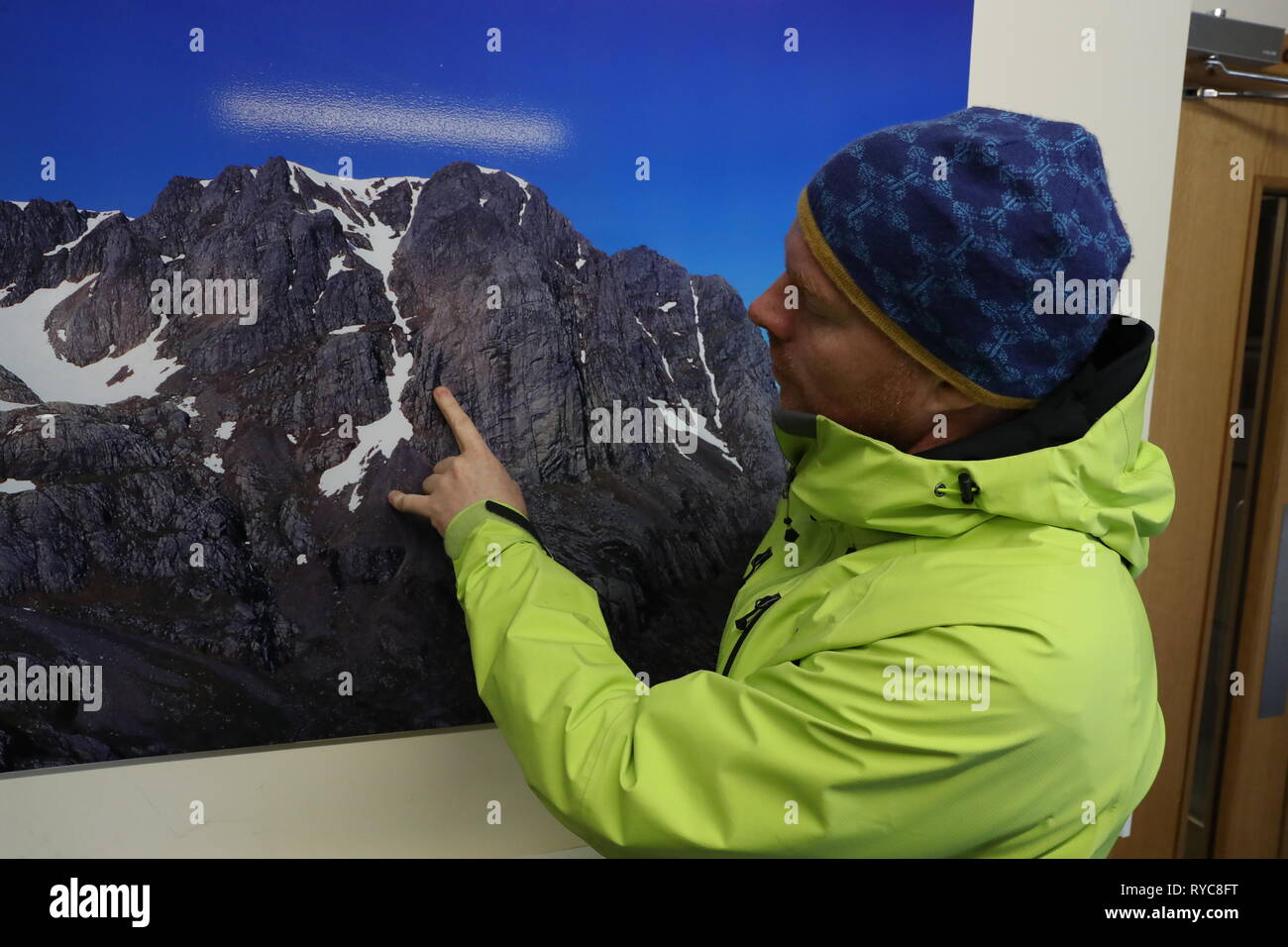 Donald Paterson, deputy team leader of Lochaber Mountain Rescue Team ...