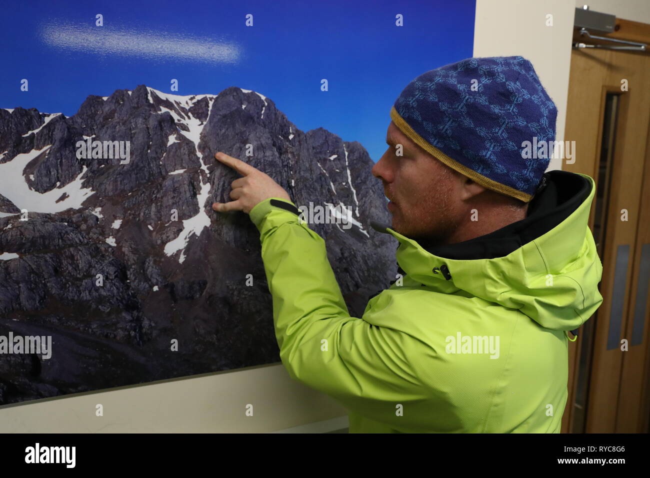 Donald Paterson, deputy team leader of Lochaber Mountain Rescue Team ...