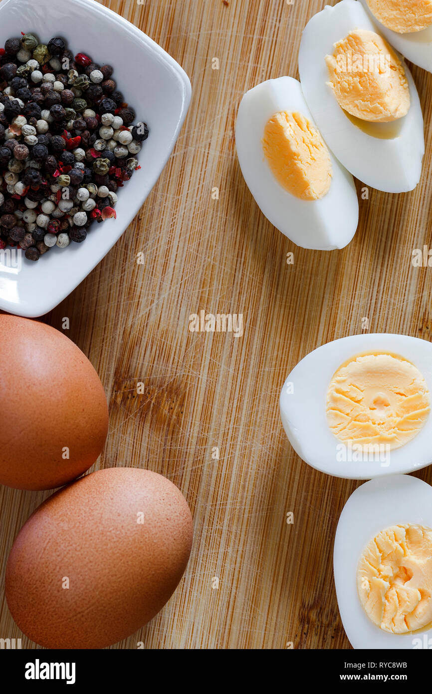 Hard boiled egg hi-res stock photography and images - Alamy