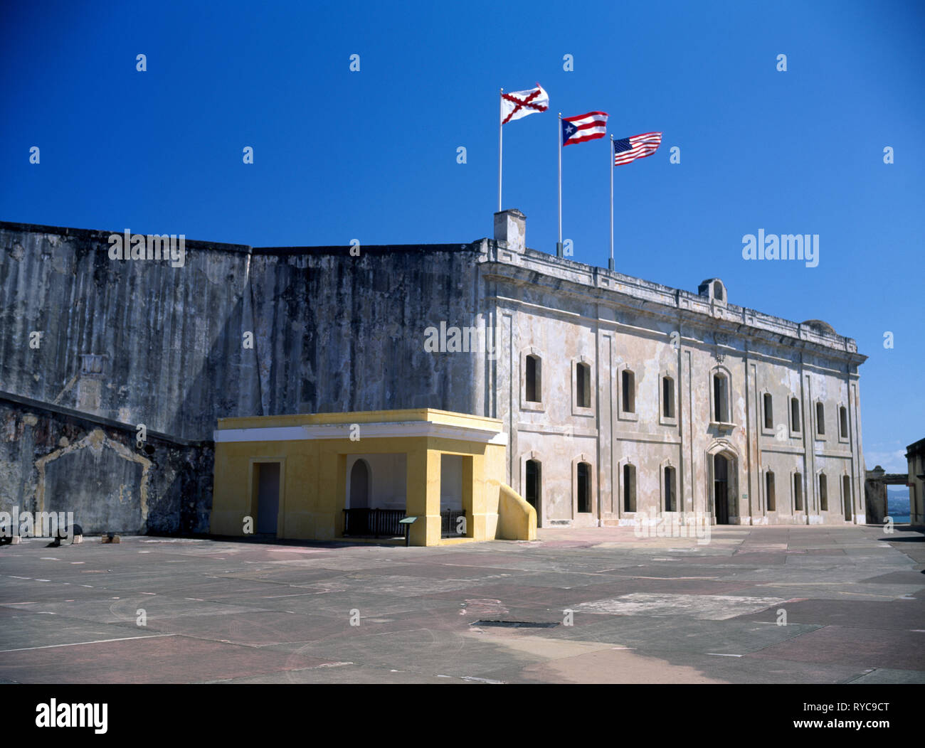 Fort San Felipe Del Morro Fort, San Juan, Puerto Rico Stock Photo - Alamy