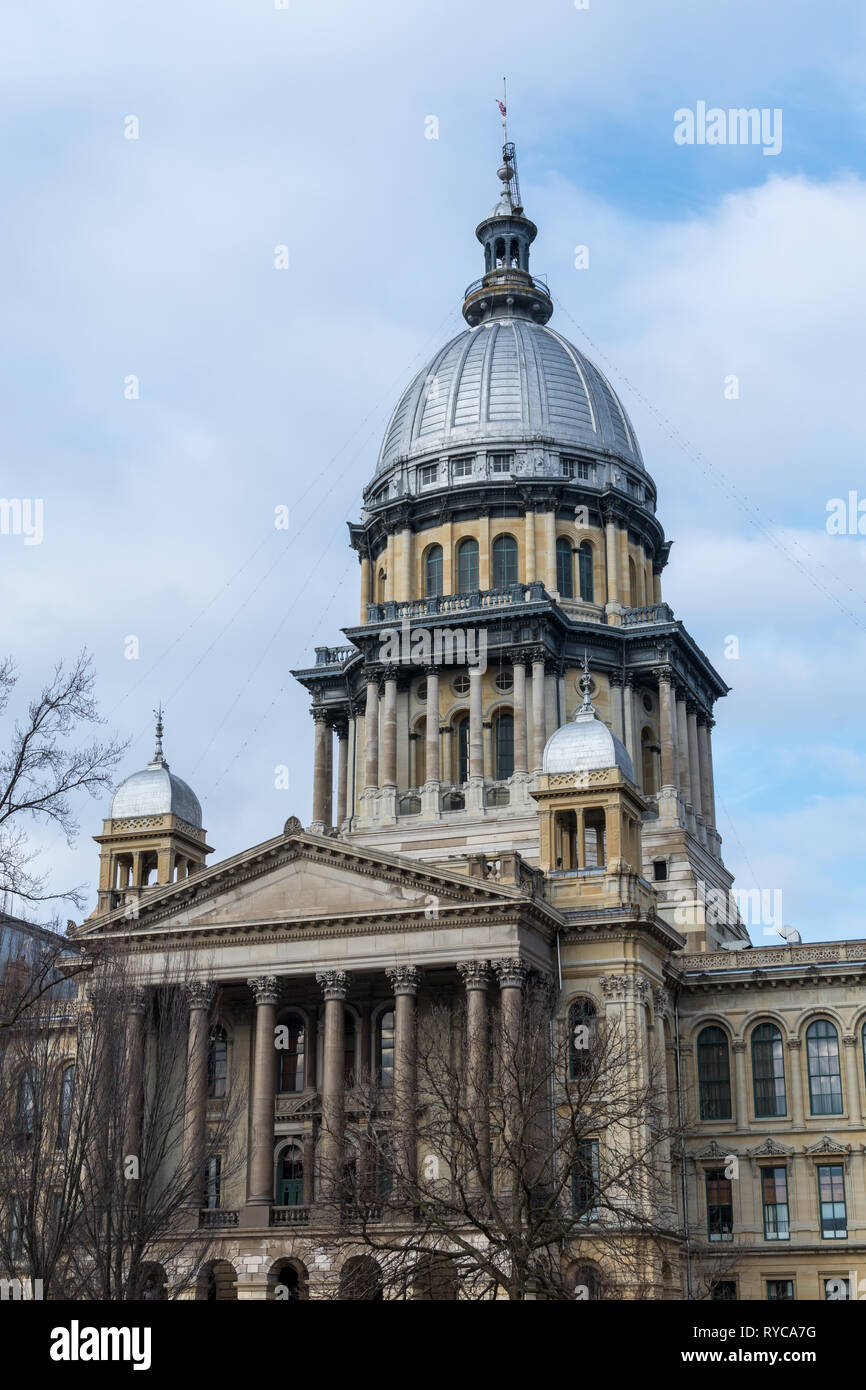 Springfield illinois skyline hi-res stock photography and images - Alamy