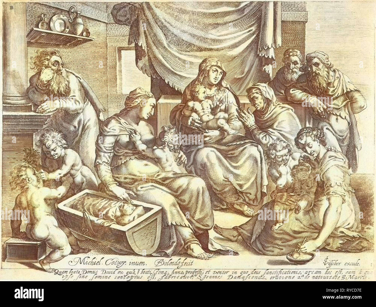 Holy Family, Bartholomeus Willemsz. Dolendo, Claes Jansz. Visscher (II ...