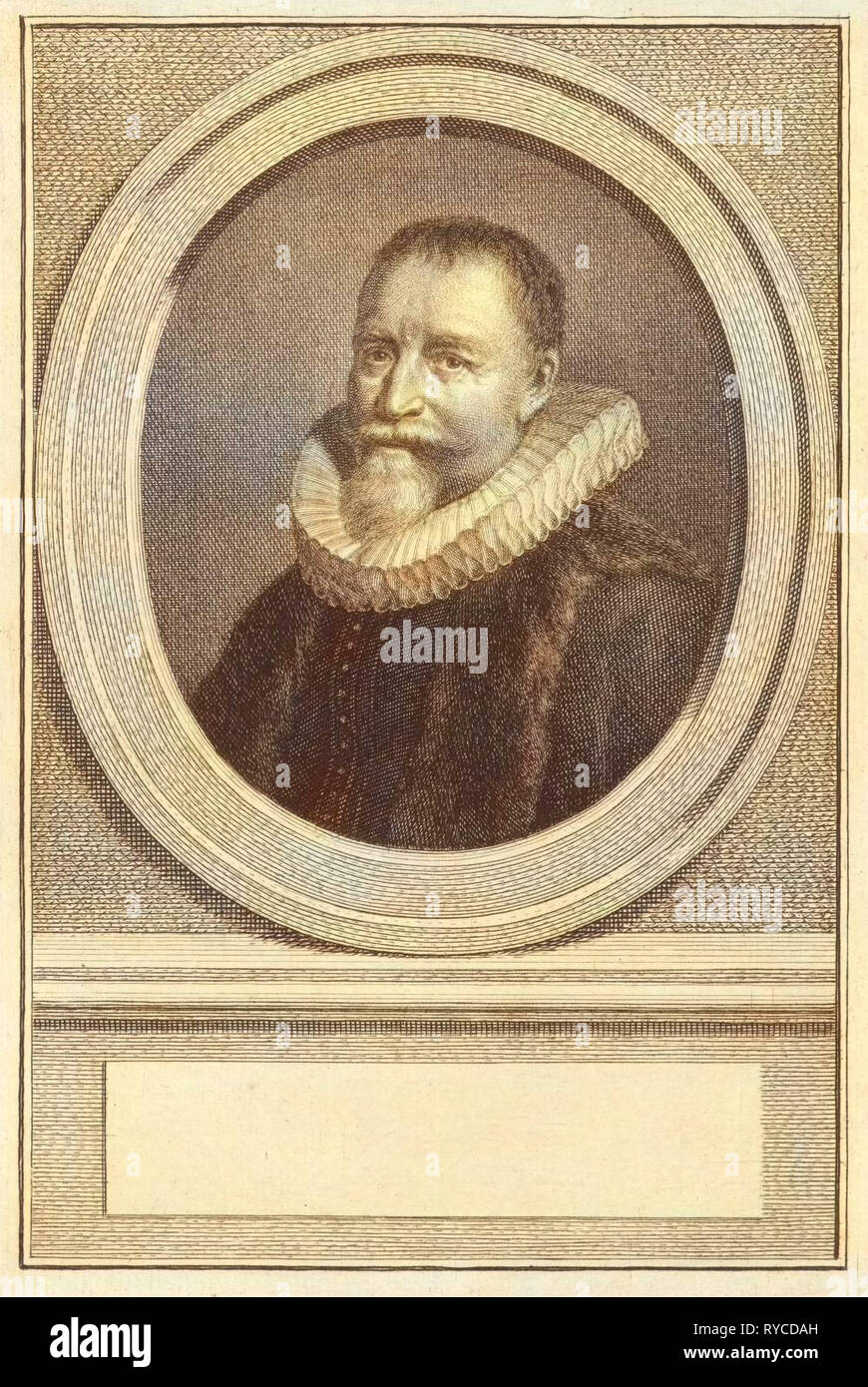 Portrait of Reynier Pauw Adriaensz, Jacob Houbraken, Jan Antonisz van ...