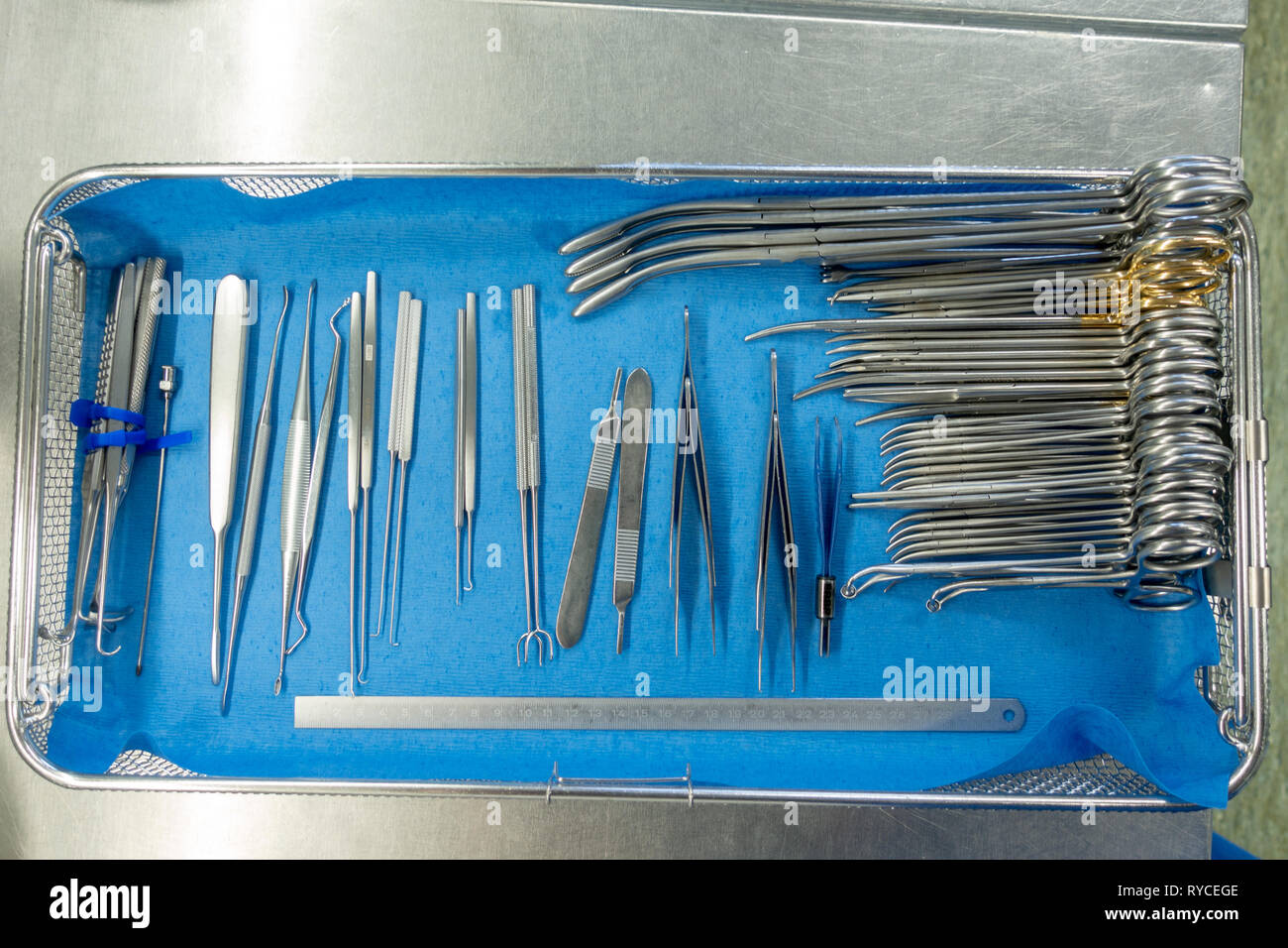 various surgical instruments Stock Photo - Alamy