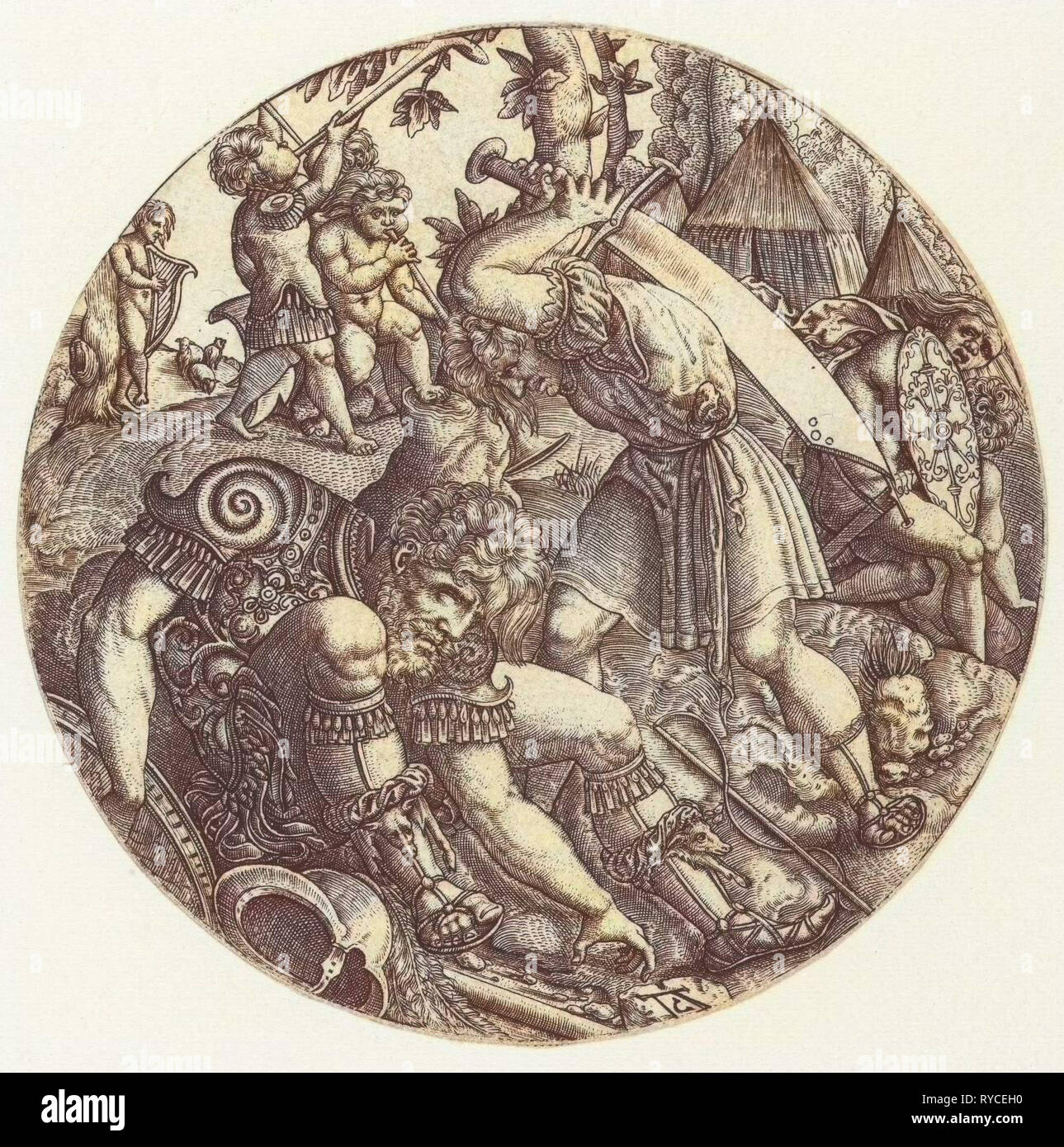 David goliath sword hi-res stock photography and images - Alamy