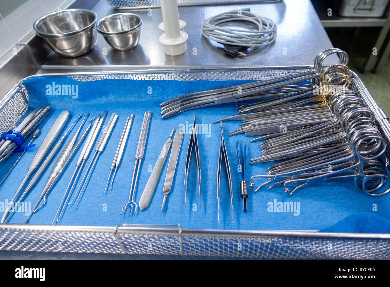 various surgical instruments Stock Photo - Alamy