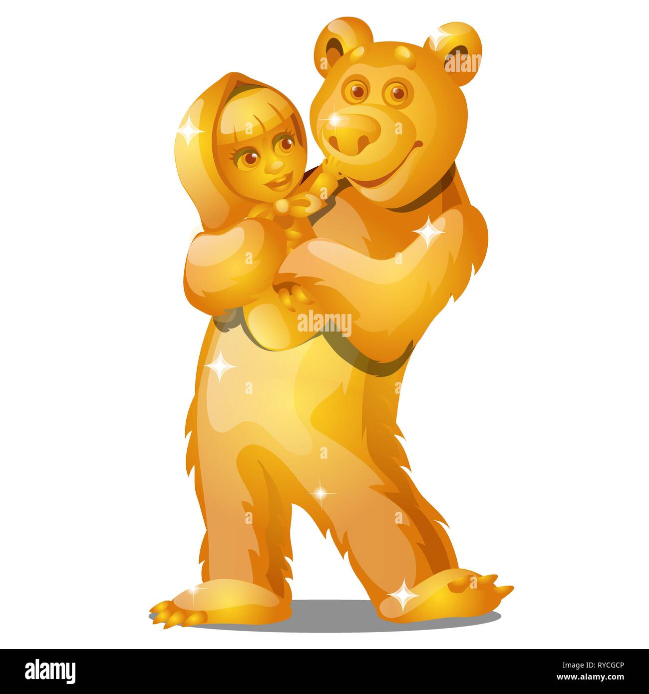 Masha And The Bear Cartoon High Resolution Stock Photography and Images ...