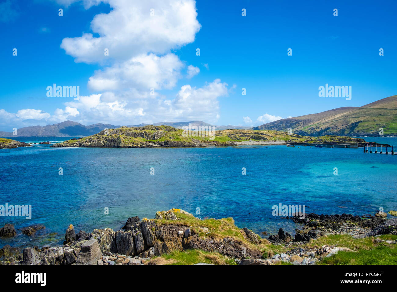 best landscape at the north side on Beara Peninsula Stock Photo - Alamy