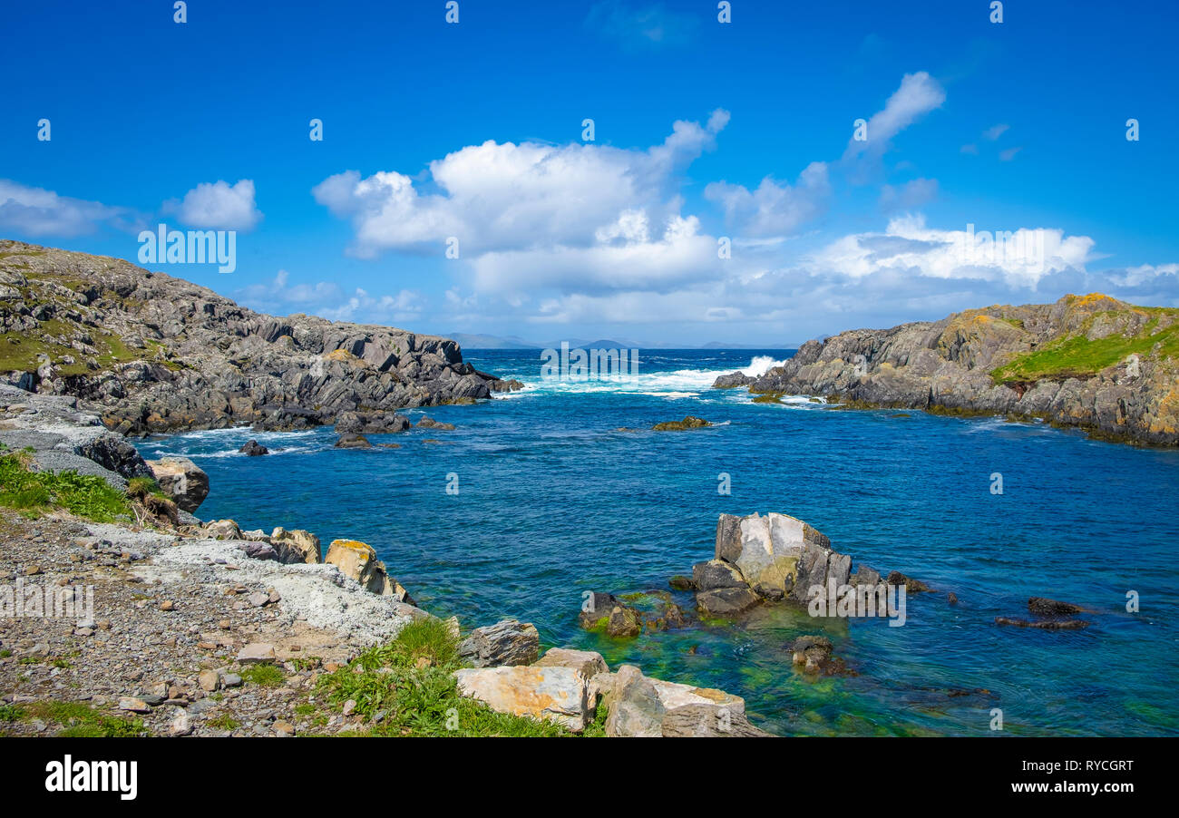 best landscape at the north side on Beara Peninsula Stock Photo - Alamy