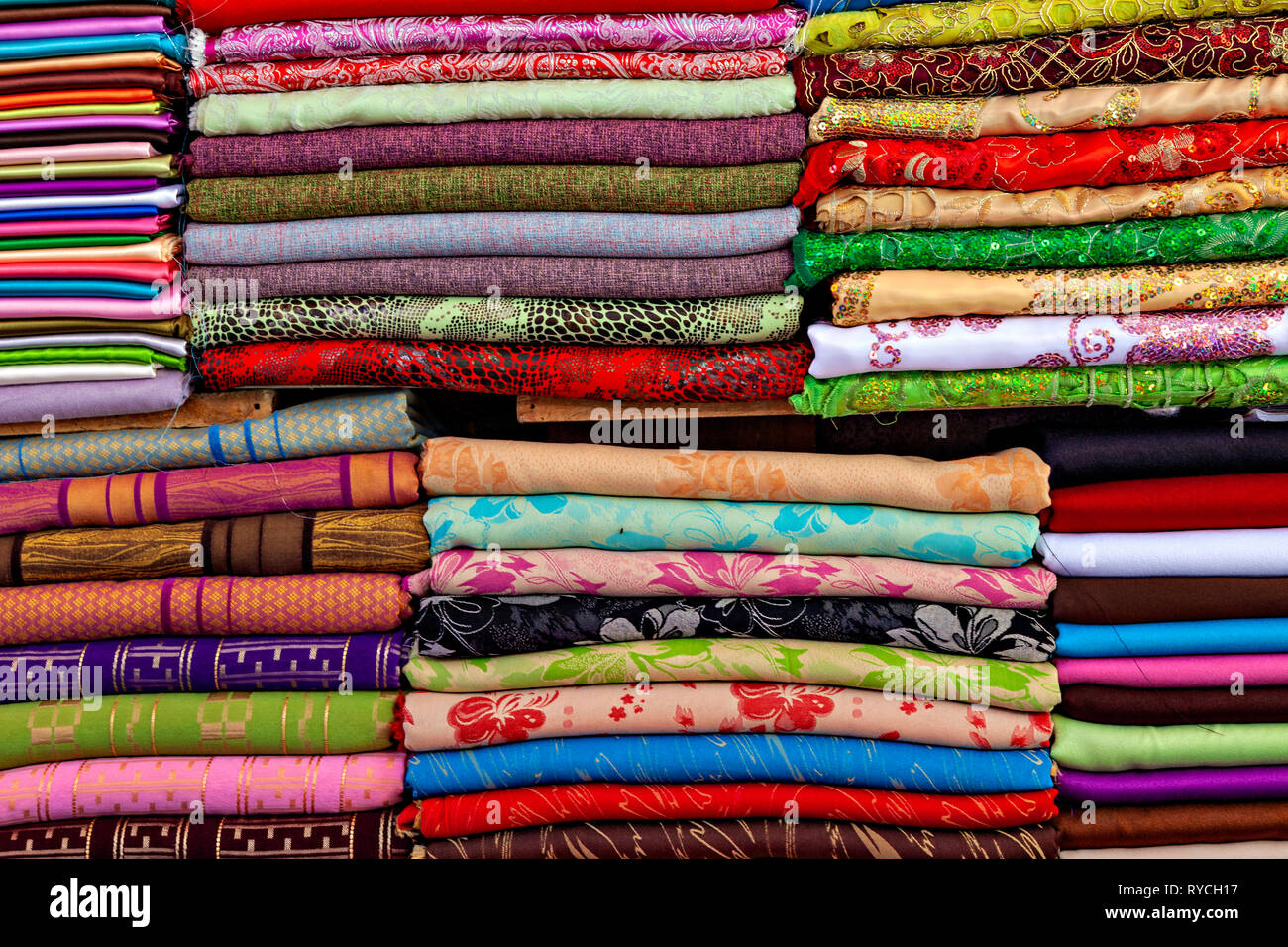 Colorful display of goods for sale hi-res stock photography and images ...