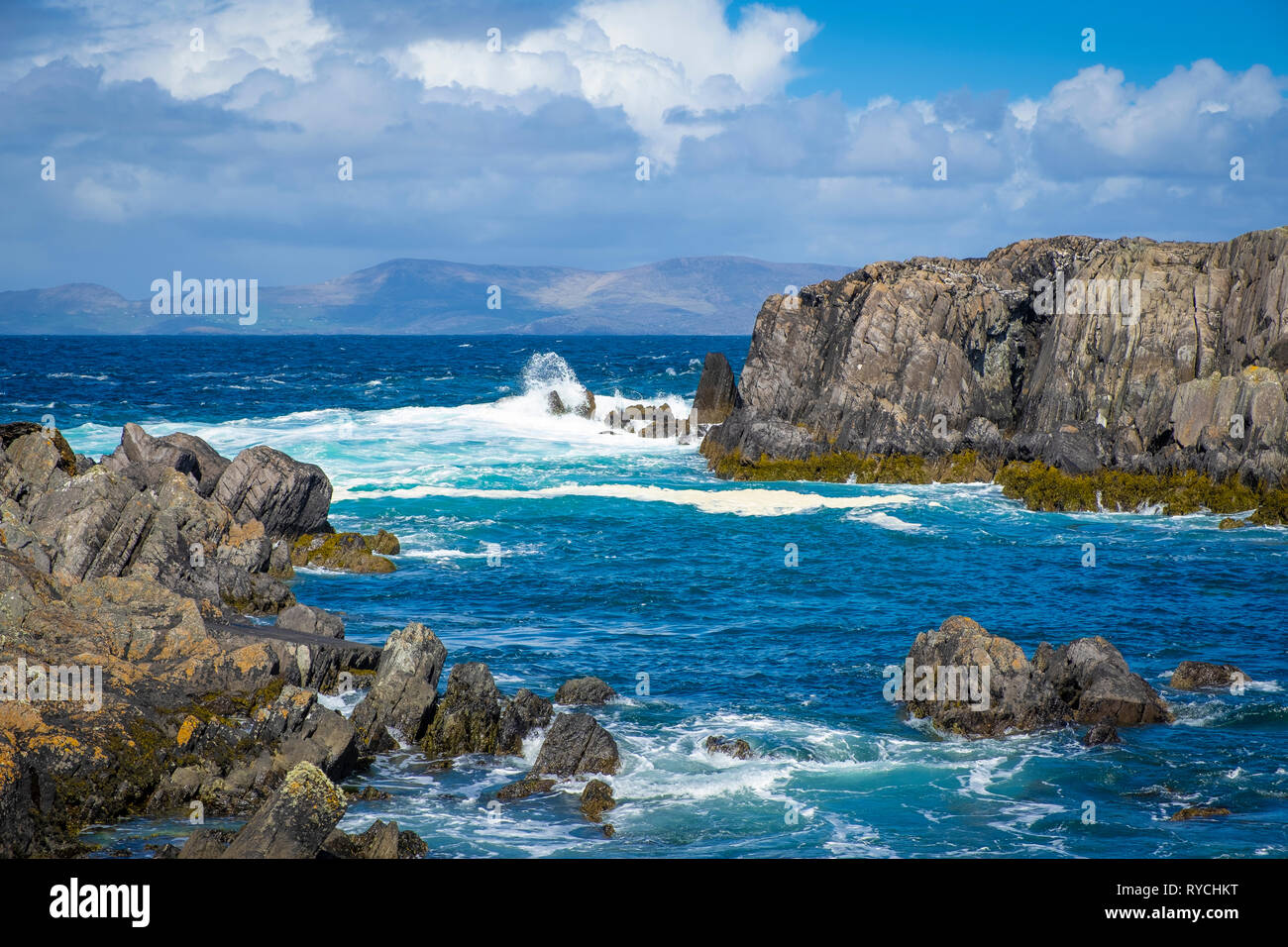 best landscape at the north side on Beara Peninsula Stock Photo - Alamy