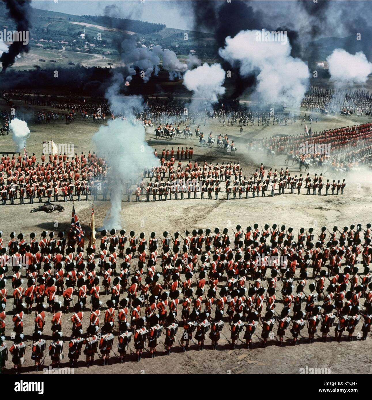 BATTLE SCENE, WATERLOO, 1970 Stock Photo - Alamy