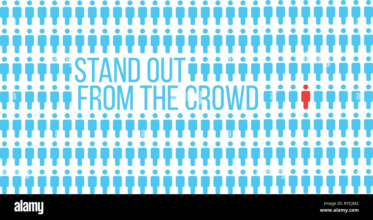 Be or think different. Being different, stand out in the crowd, move ... Be or think different. Being different, stand out in the crowd, move ...