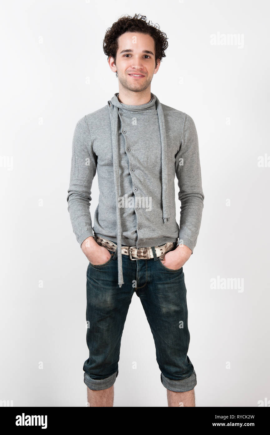young man fashion portraits Stock Photo - Alamy