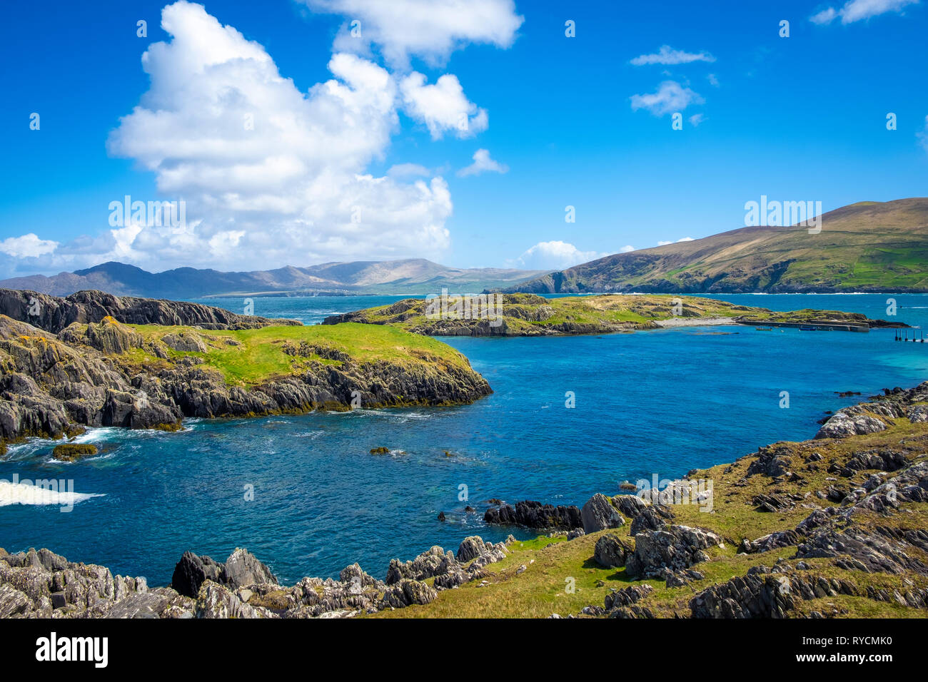 best landscape at the north side on Beara Peninsula Stock Photo - Alamy