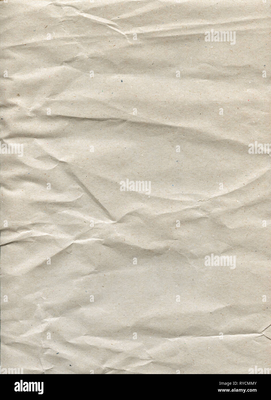 Wrinkled paper background Stock Photo - Alamy