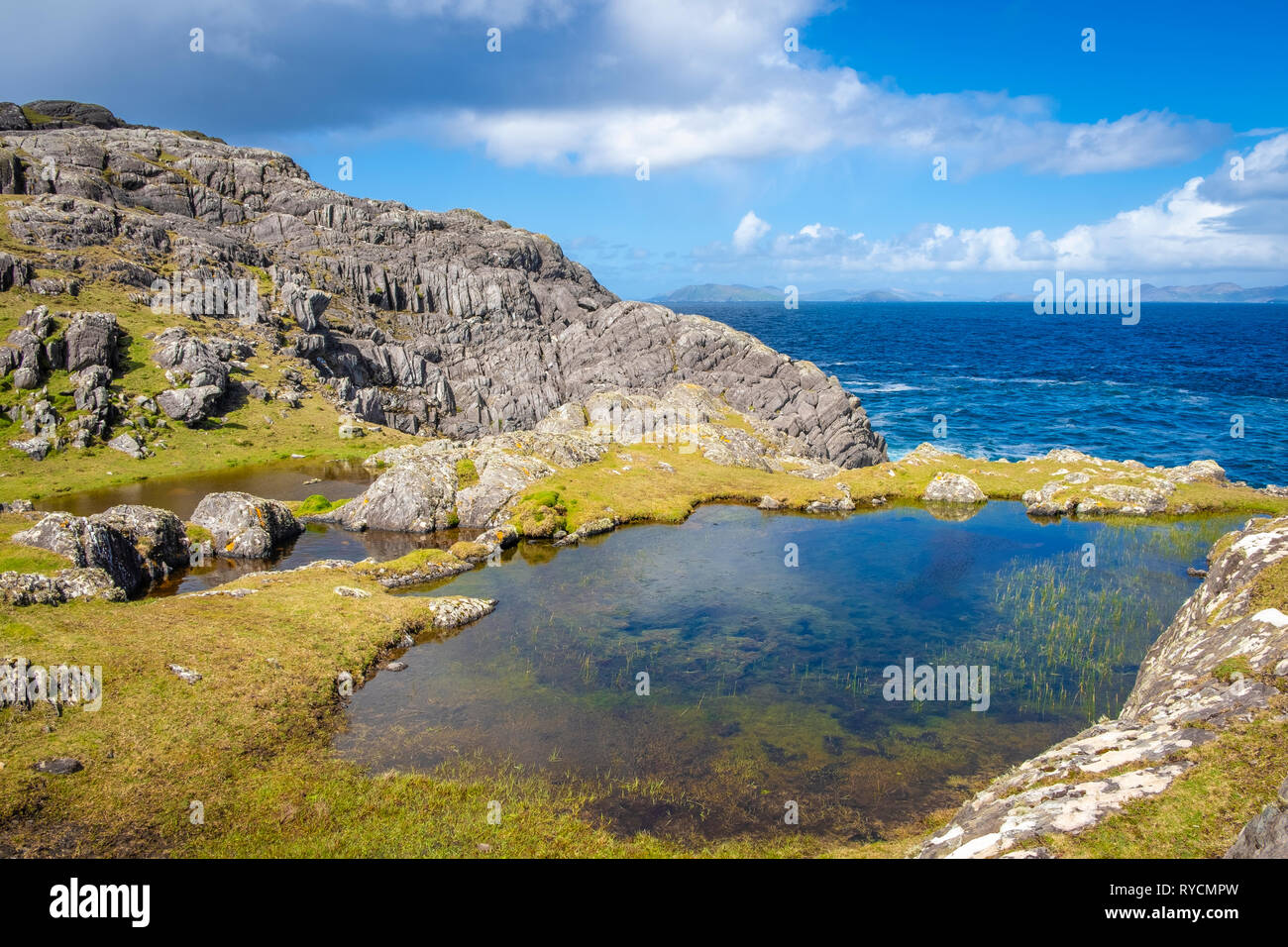 best landscape at the north side on Beara Peninsula Stock Photo - Alamy